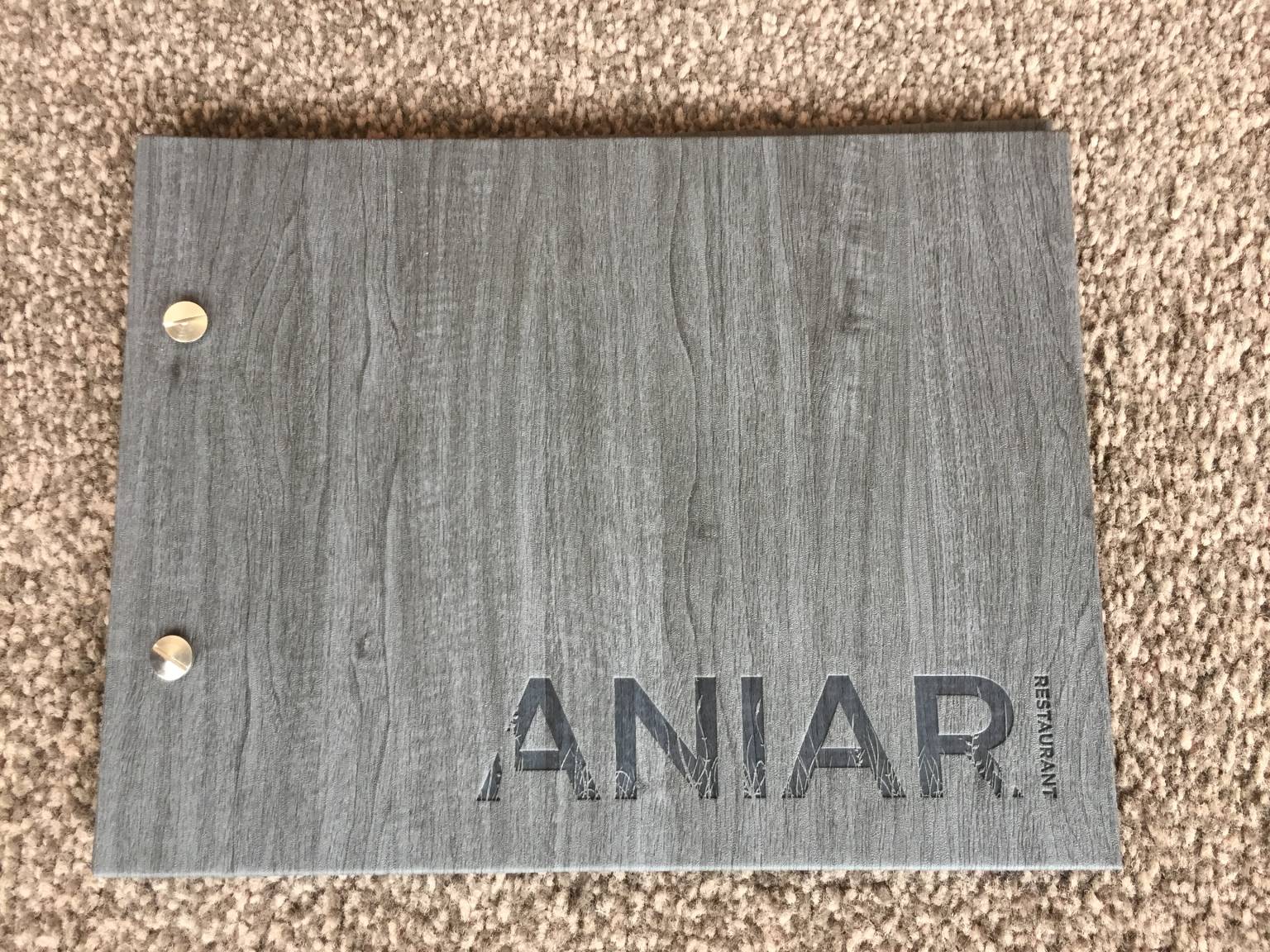 Screw Fix Menu Covers – Mainly Menus