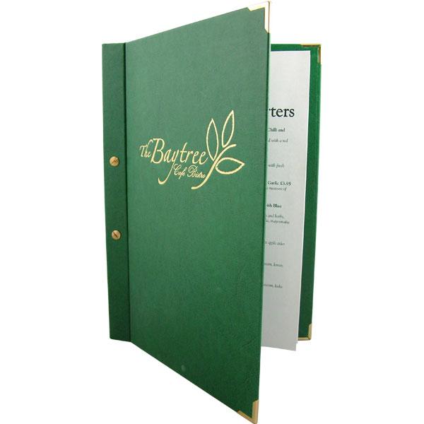 Screw Fix Menu Covers – Mainly Menus